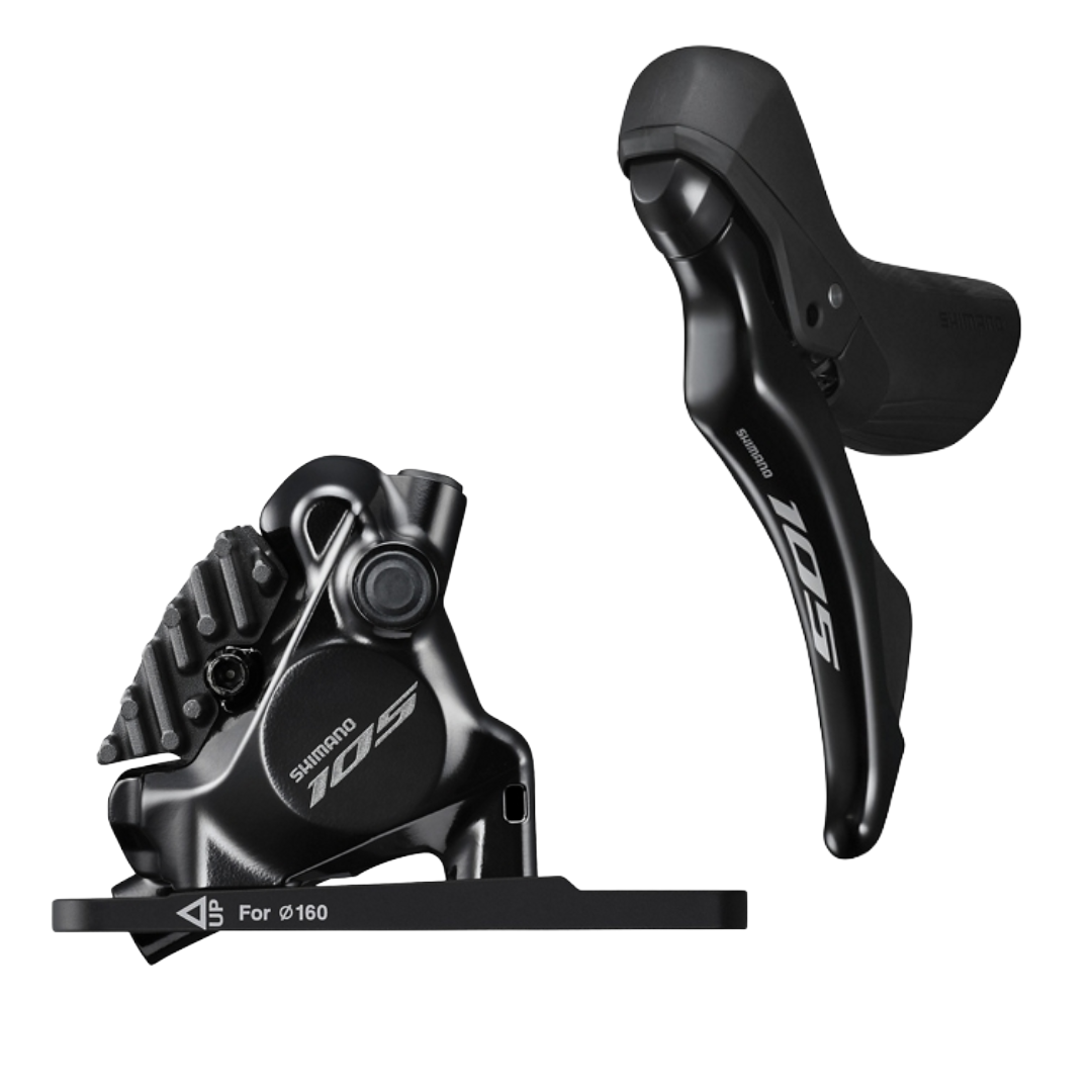 SHIMANO Shimano 105 R7120/R7170 Skivebremssett | Front | 2x12-delt ...
