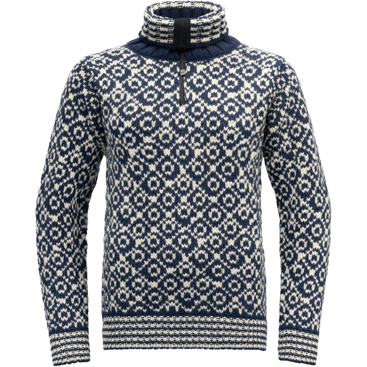 DEVOLD Svalbard Zip Neck Ullgenser Unisex | Bull Ski & Kajakk AS